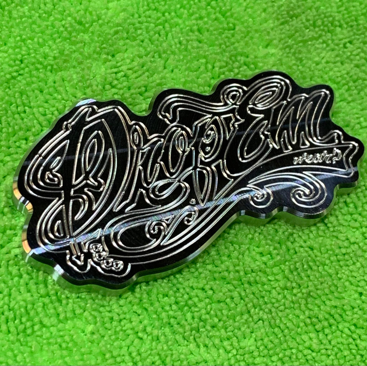BILLET LOGO with MAGNETS – Drop Em wear clothing
