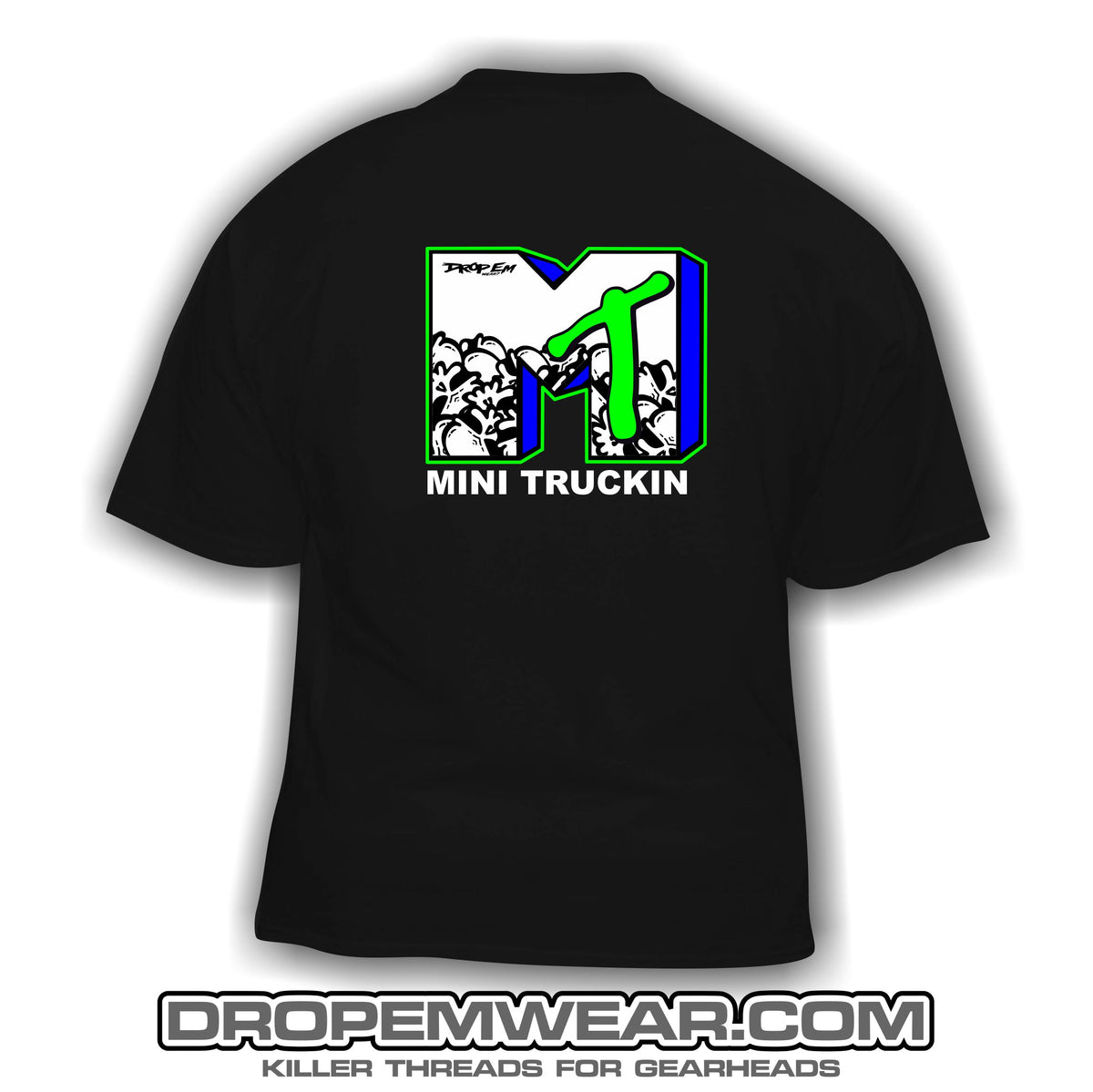 MT T-SHIRT WITH SKULLS LIMITED EDITION – Drop Em wear clothing