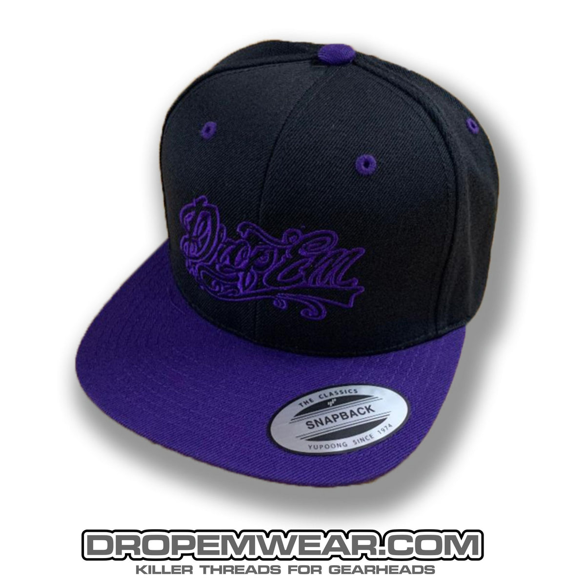 FLAT BILL SNAP BACK HATS – Drop Em wear clothing