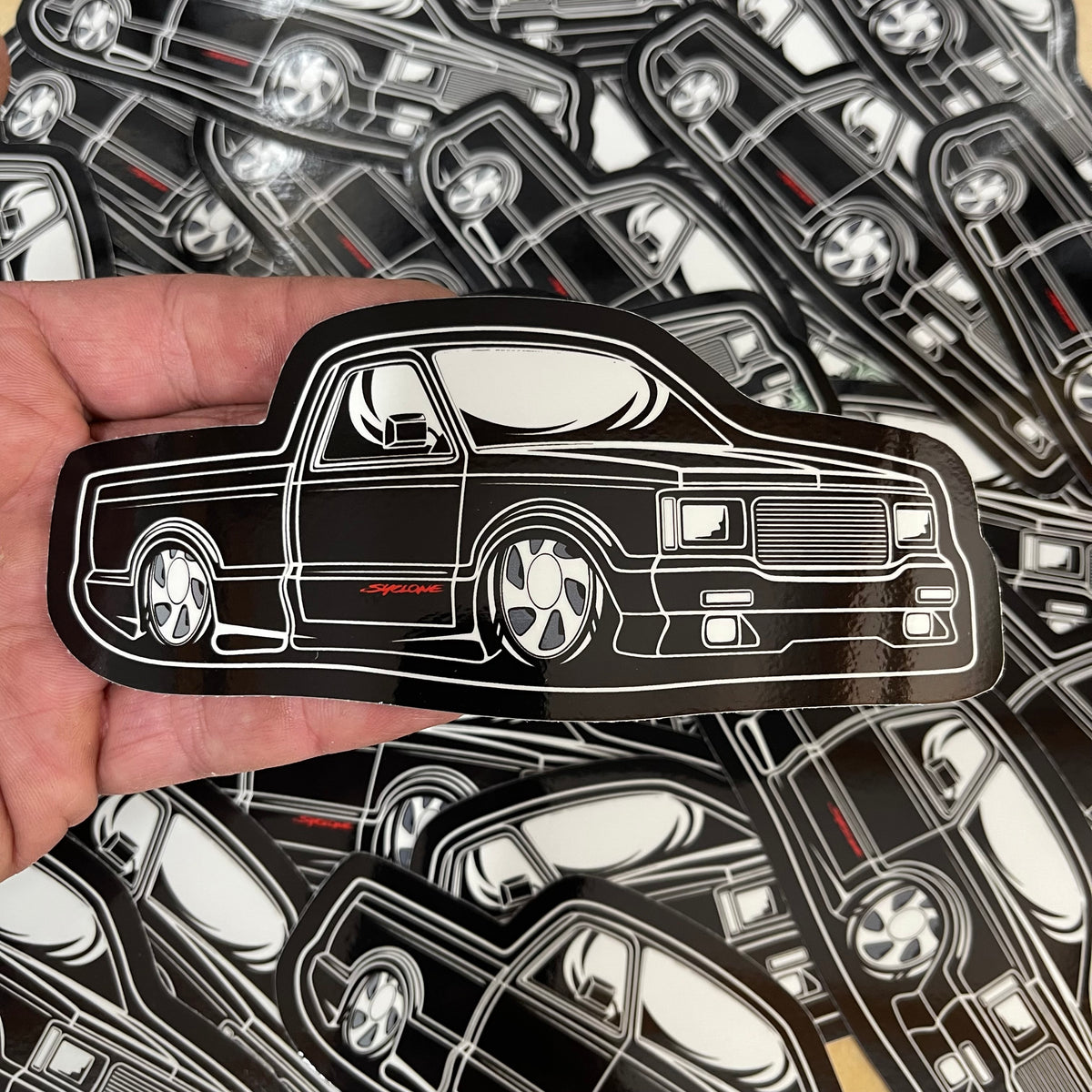 2x5 SYCLONE STICKER – Drop Em wear clothing